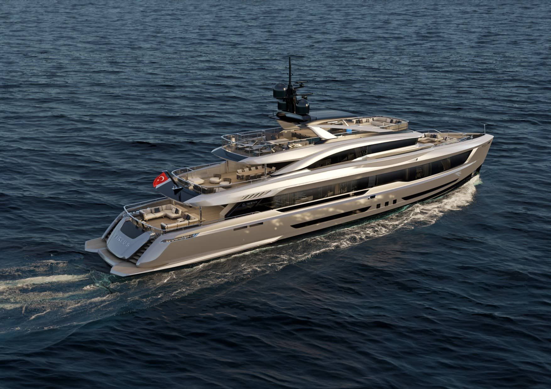 Construction begins on 47m Mengi Yay Virtus NB 115 with "nature ...